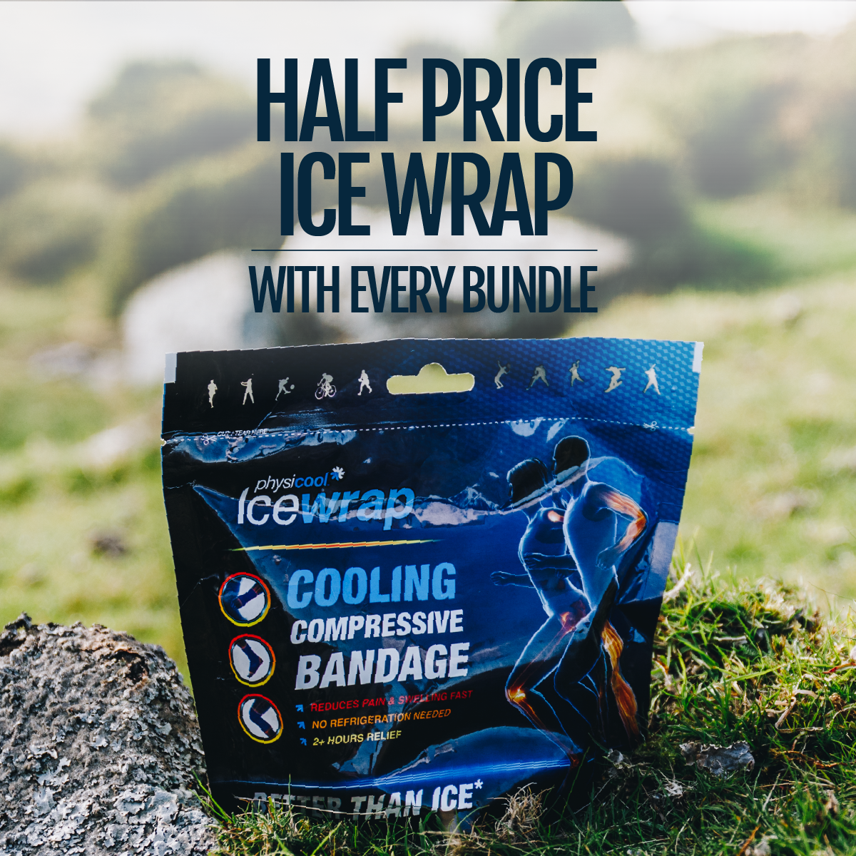 Physicool IT Band Syndrome Recovery Bundle | Cooling Bandage