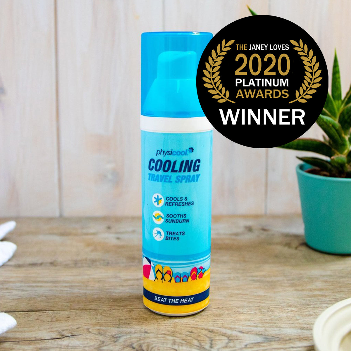 Physicool Cooling Travel Spray | Face Mist | Hot Weather Cooling Spray